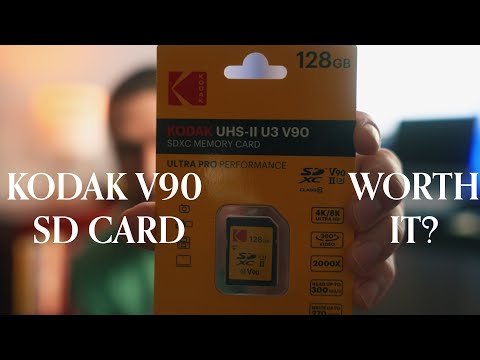 What is The BEST V90 SD CARD? KODAK SD Card Review. 3 Reasons I love this
