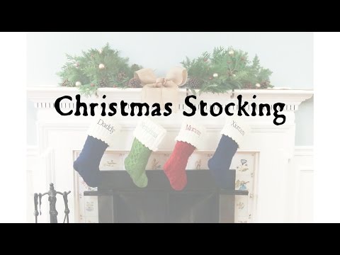Why do people hang Christmas stockings?
