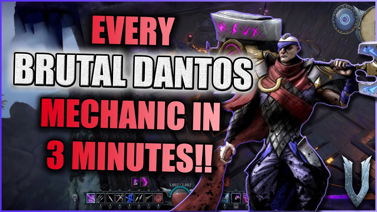 V Rising Brutal Boss Guide | Dantos The Forgebinder | EVERY MECHANIC in 3 MINUTES!