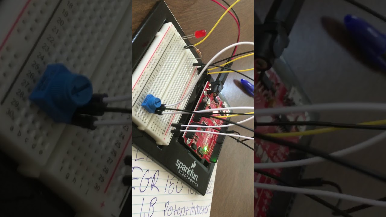 SparkFun Kit Circuit 1.B Potentiometer