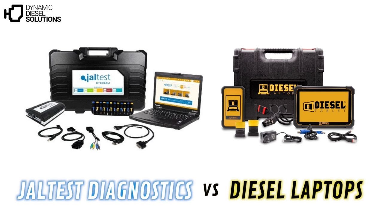 Jaltest vs Diesel Laptop: Diagnostic System Comparison