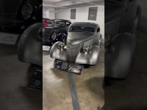 James Hetfield’s custom car collection at the Petersen Automotive Museum of Los Angeles, so cool!