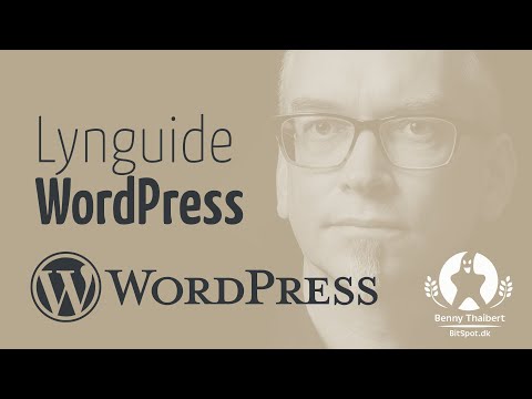 WordPress Lynguide Del 4 af 10: Lave et link