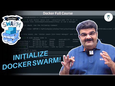 Episode 55/135 How to Initialize Docker Swarm and Verify Setup? Complete Docker Swarm Setup Guide