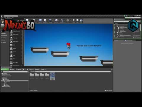 Ninja's Bo Unreal Engine 4, First Test