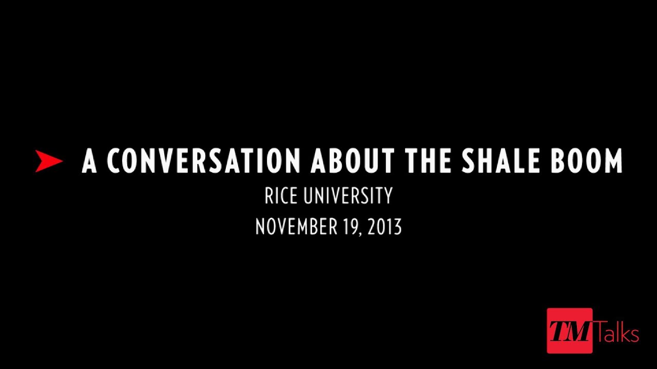 TM Talks - The Shale Boom
