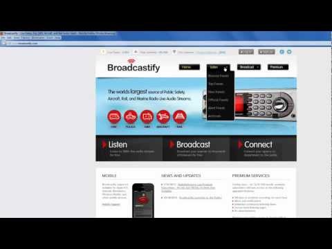 Online Police Scanner -BroadCastify-