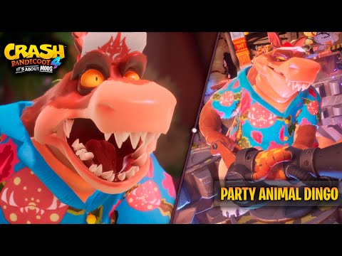 Party Animal Dingodile Skin mod for “Crash Bandicoot 4: It’s About Time ...