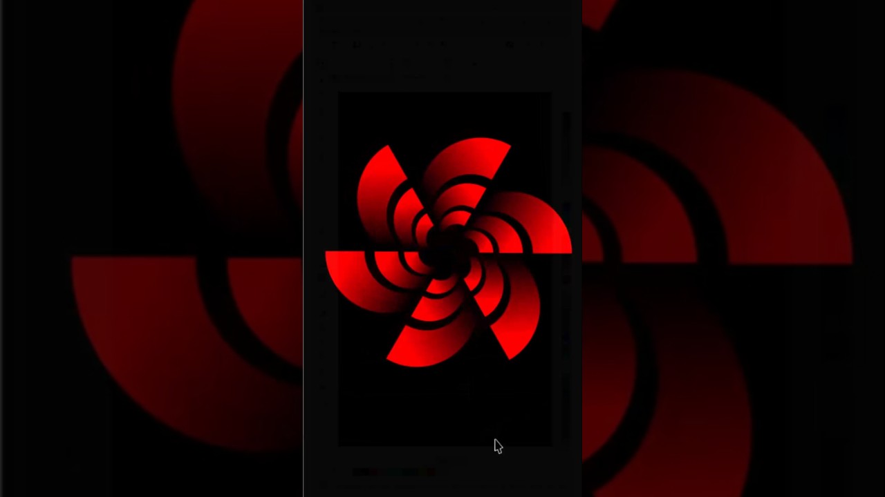 Create Stunning Vector Shape Design in CorelDRAW | Quick Tutorial #coreldraw #graphicdesign