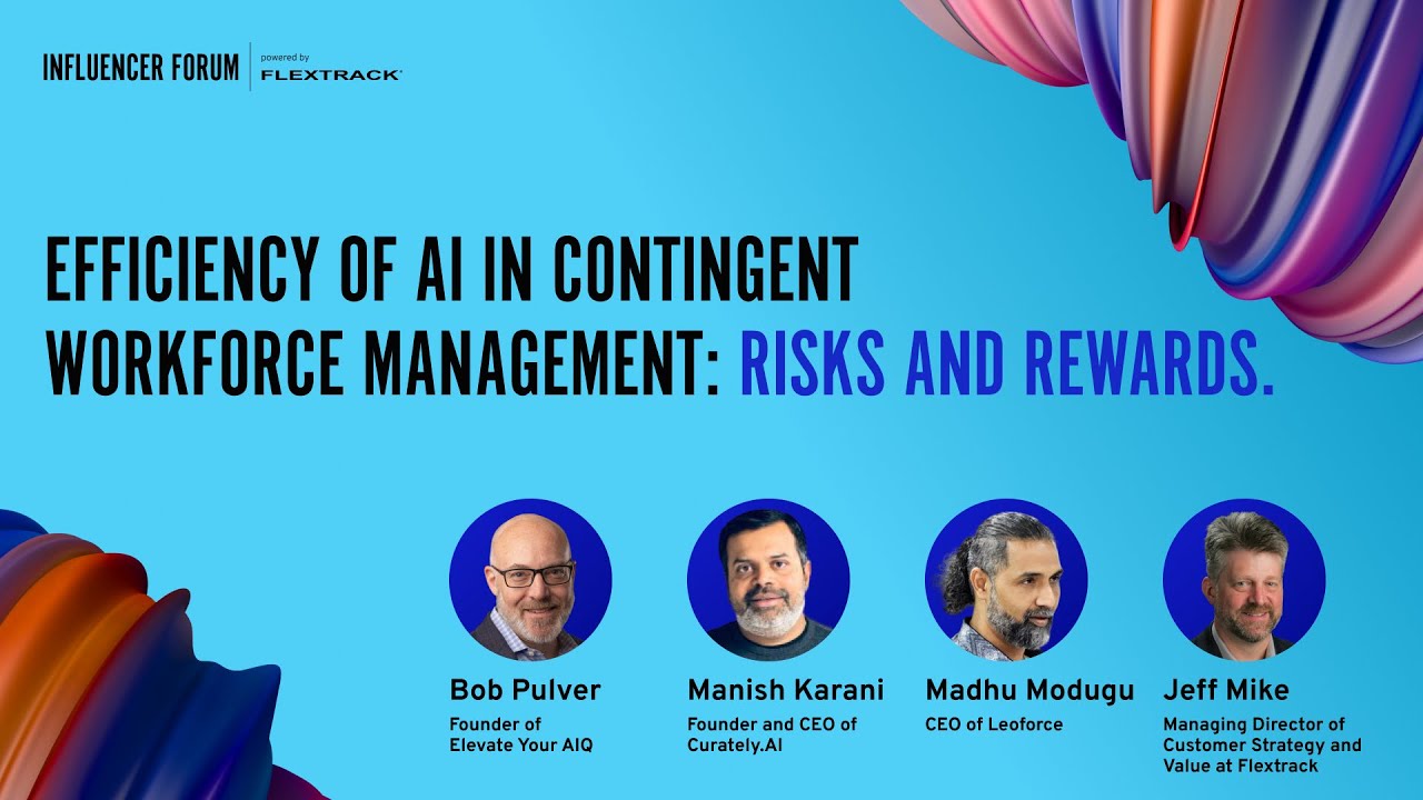 Efficiency of AI in contingent workforce management – risks and rewards