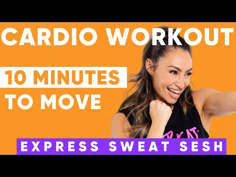 1300 Steps Cardio Party 10 Minute Sweat Session (MOOD BOOST)