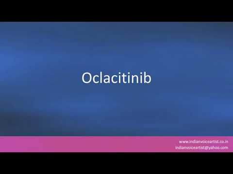 Pronunciation of the word(s) "Oclacitinib".