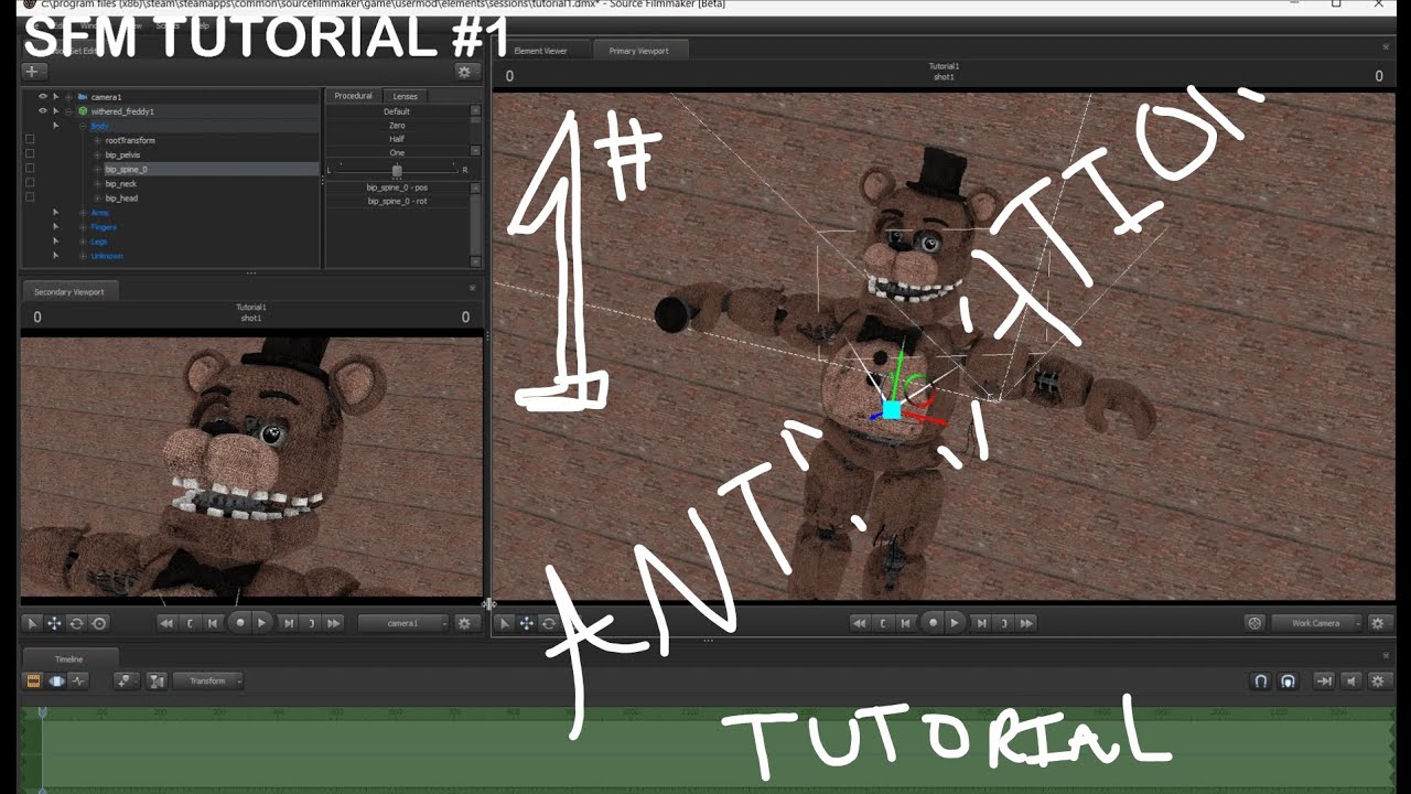 SFM TUTORIALS - #1 ANIMATION AND POSING (BASICS)