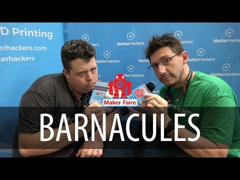 Barnacules Nerdgasm interview at Matterhackers booth at Bay Area Maker Faire 2017