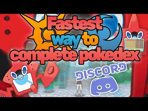 Easiest ways to complete the Pokedex in Pokemon Sun and Moon!