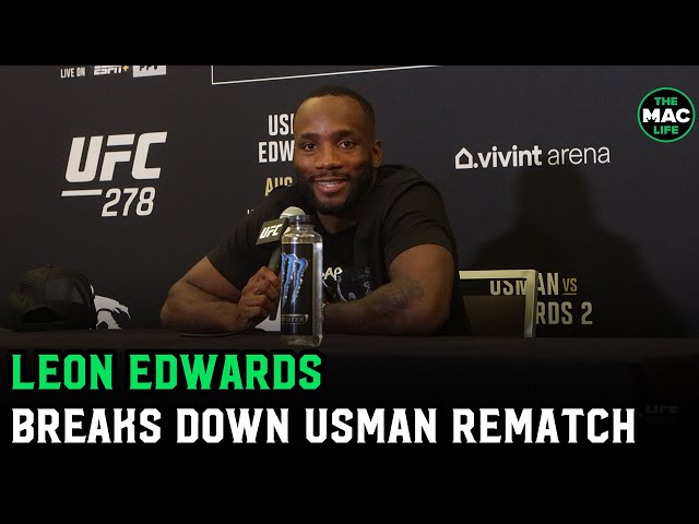 Leon Edwards credits mother for getting him into MMA