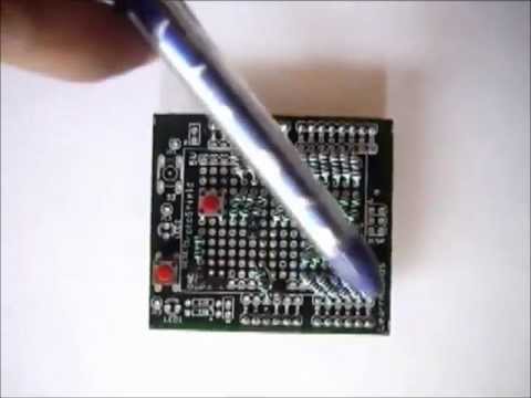 Inexpensive Oscilloscope clock with Arduino | freetronicsblog