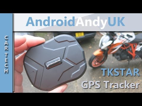 TKSTAR GPS Car and Bike Tracker - Setup, Demo and Review