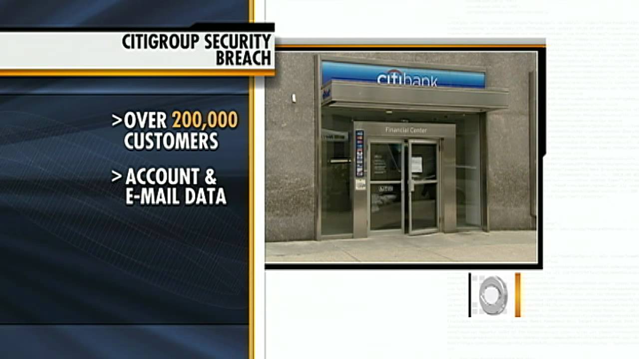 Citi: Hackers accessed bank card data