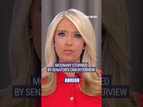 McEnany left stunned by senator's CNN interview #abregogarcia #elsalvador #trump #foxnews #news #fox