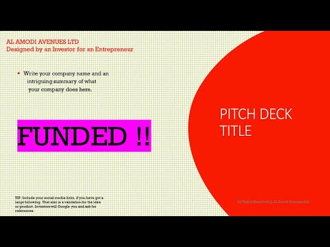 The Most Important Slide in a Pitch Deck