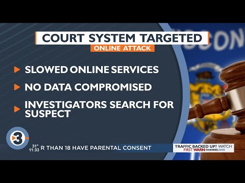 Wisconsin court system disrupted by cyberattack