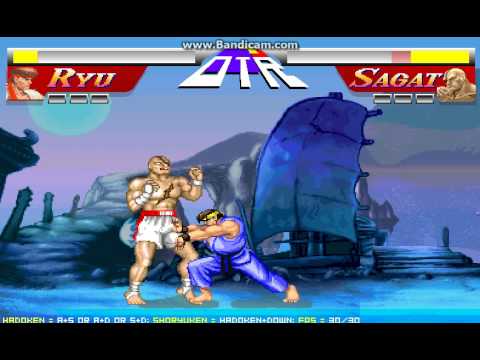 Street Fighter 2 - Ryu vs. Sagat