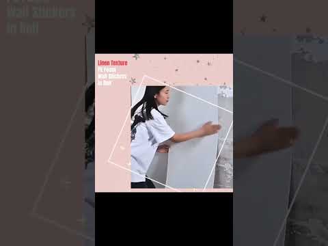 Self adhesive wallpaper