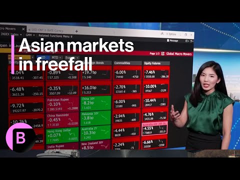 Asian Markets Plunge on Tariffs as Stocks Fall Most Since 2008