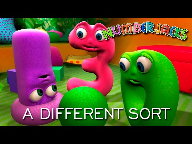 How the Numberjacks Solve Problems in the Episode "A Different Sort ...