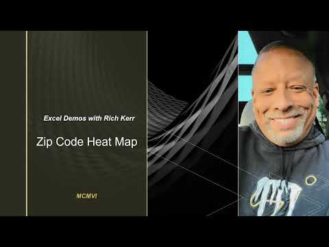Excel Zip Code Heat Map