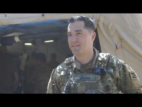 C Co., 181st BSB conducts Tactical Combat Casualty Care and Roll 2 Medical Facility operations
