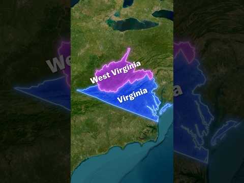 Why Are There Two Virginias? πΊπΈ The Story Behind the Split π³