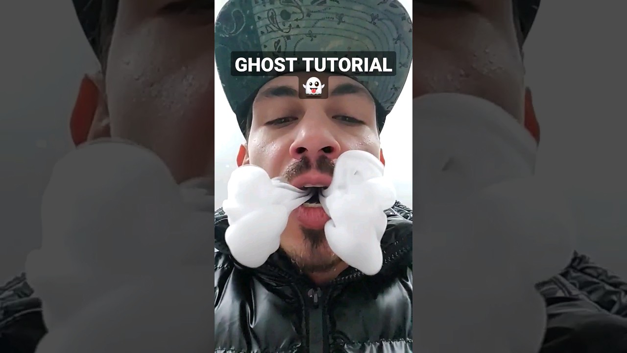 Tongue Double Ghost Tutorial👻👅👻 #ghost #tutorials #shorts