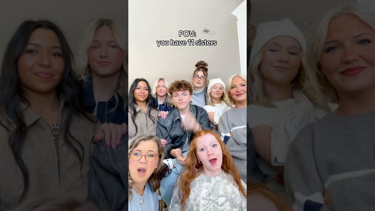 POV: You have 11 sisters… 😳😡 #shorts