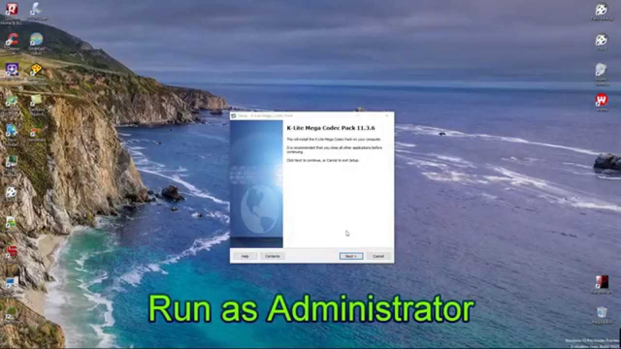 PD13 and Win10 K-Lite Codec Pack tutorial