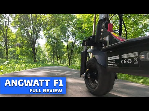 Angwatt F1 – full electric-scooter review. Has it convinced me to switch to this kind of ride?