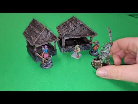🎲 DND rpg Market Stall - Market Booth for Dungeons and Dragons or ...