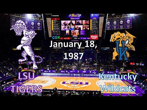 1/18/87 - LSU vs Kentucky