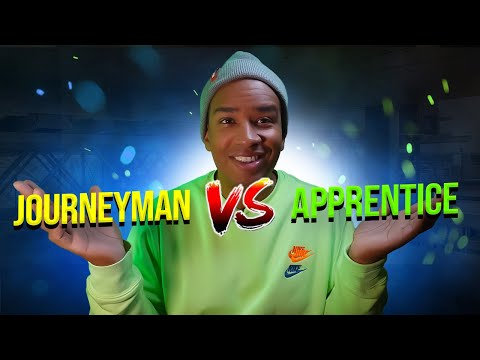 What is the different between a journeyman and an apprentice?