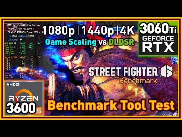Best Street Fighter 6 graphics settings for RTX 3060 and RTX 3060 Ti