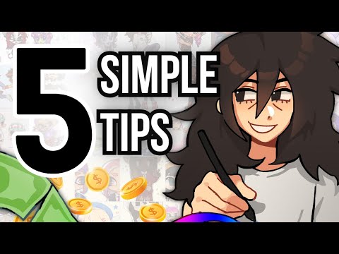 I Got Over 100 Digital Art Commissions By Doing THIS.