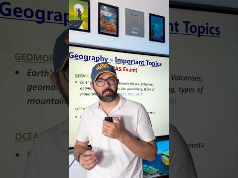 Geography most important topics for UPSC CSE | Geography repeated themes for IAS exam