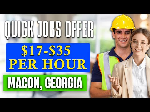 ✅Best Quick Jobs in Macon, Georgia (HIRING IMMEDIATELY)