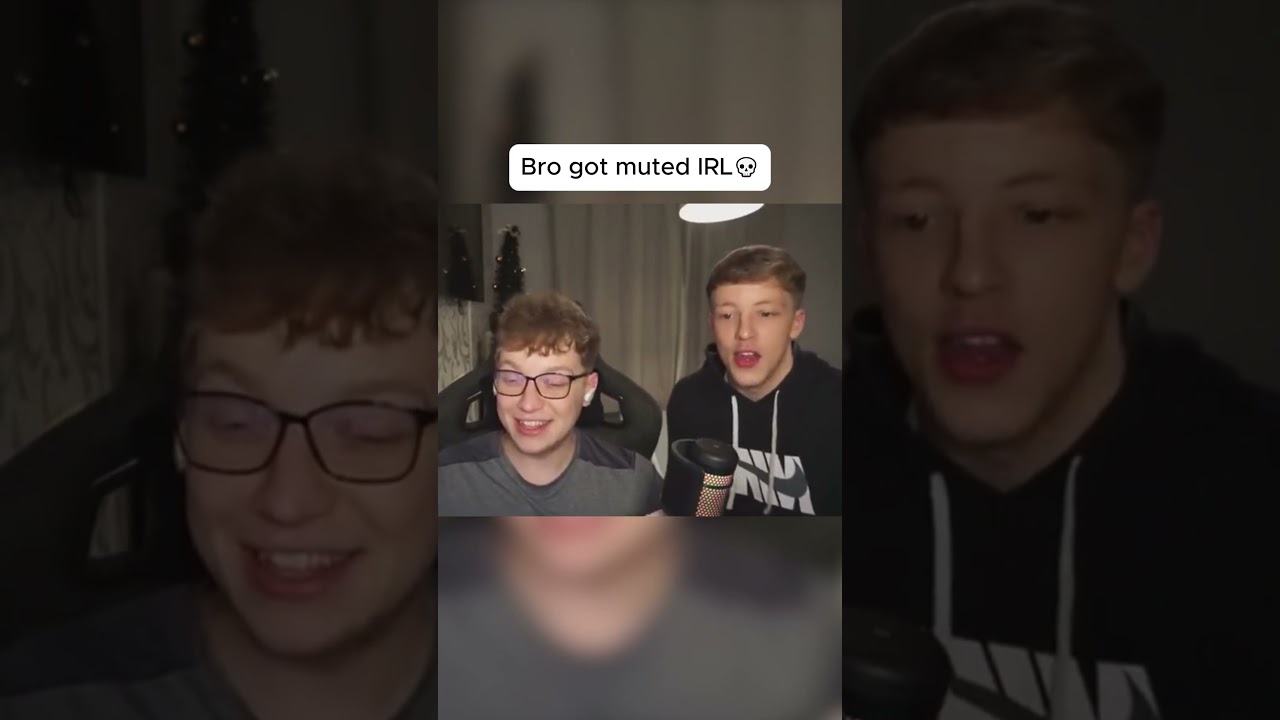 he got muted in real life!?