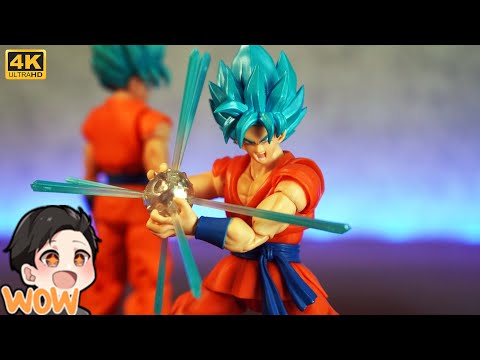 Unboxing: Demoniacal Fit Counterattacking K (SHF Whis Goku) (with Kong Comparison)