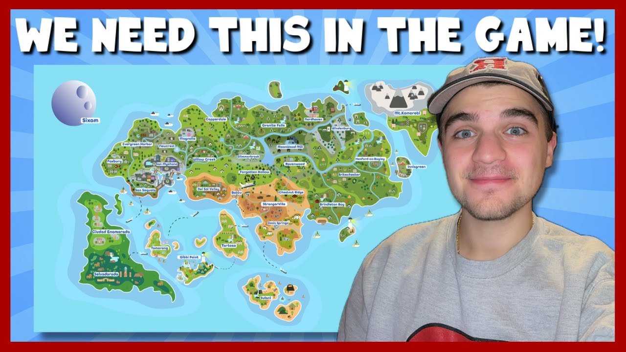 WE NEED THIS WORLD MAP! 🌎 - Sims 4