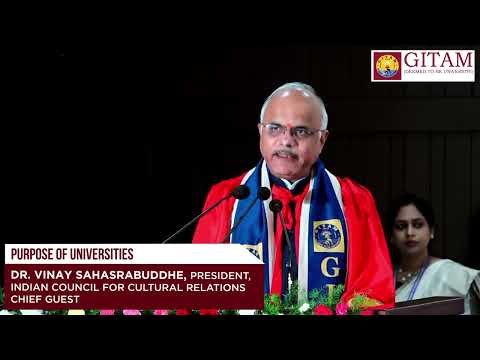 Purpose of Universities I Convocation 2022 I Visakhapatnam