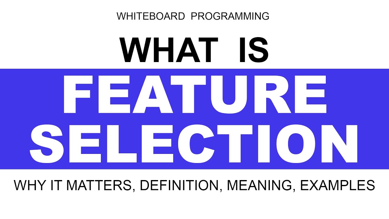 What is Feature Selection in Machine Learning Explained For Beginners (With Examples)