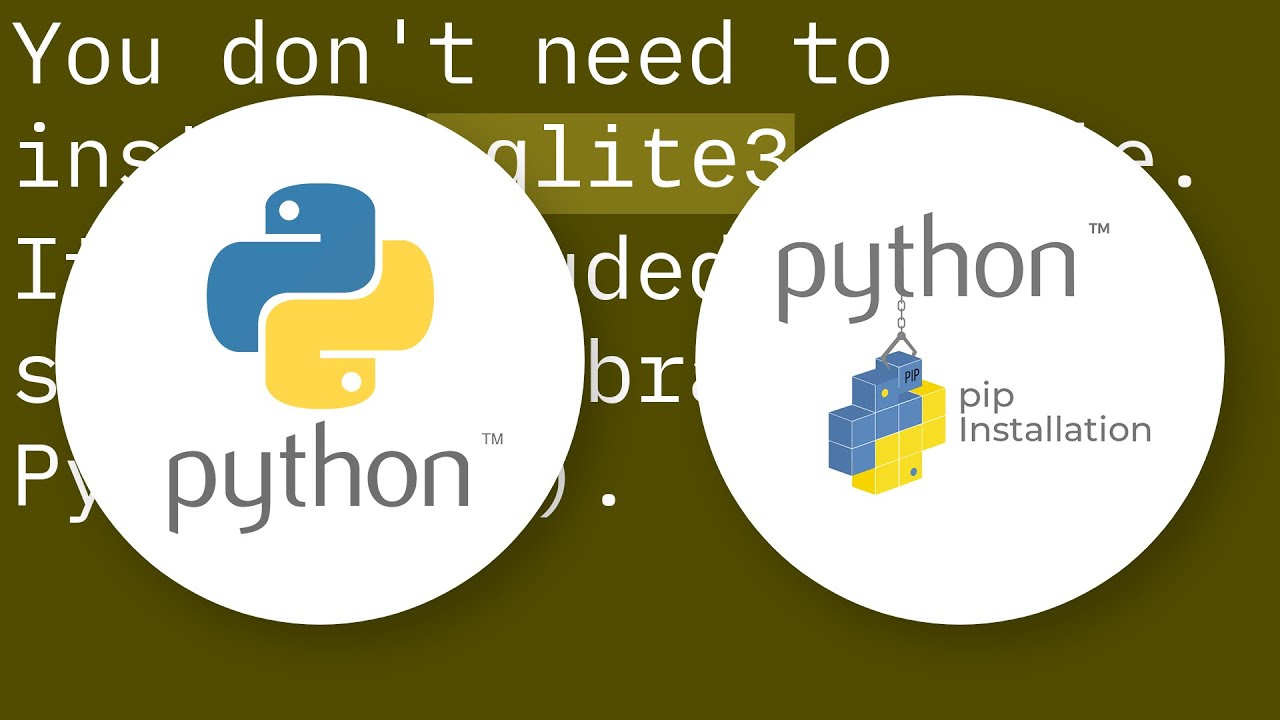 How can I add the sqlite3 module to Python?